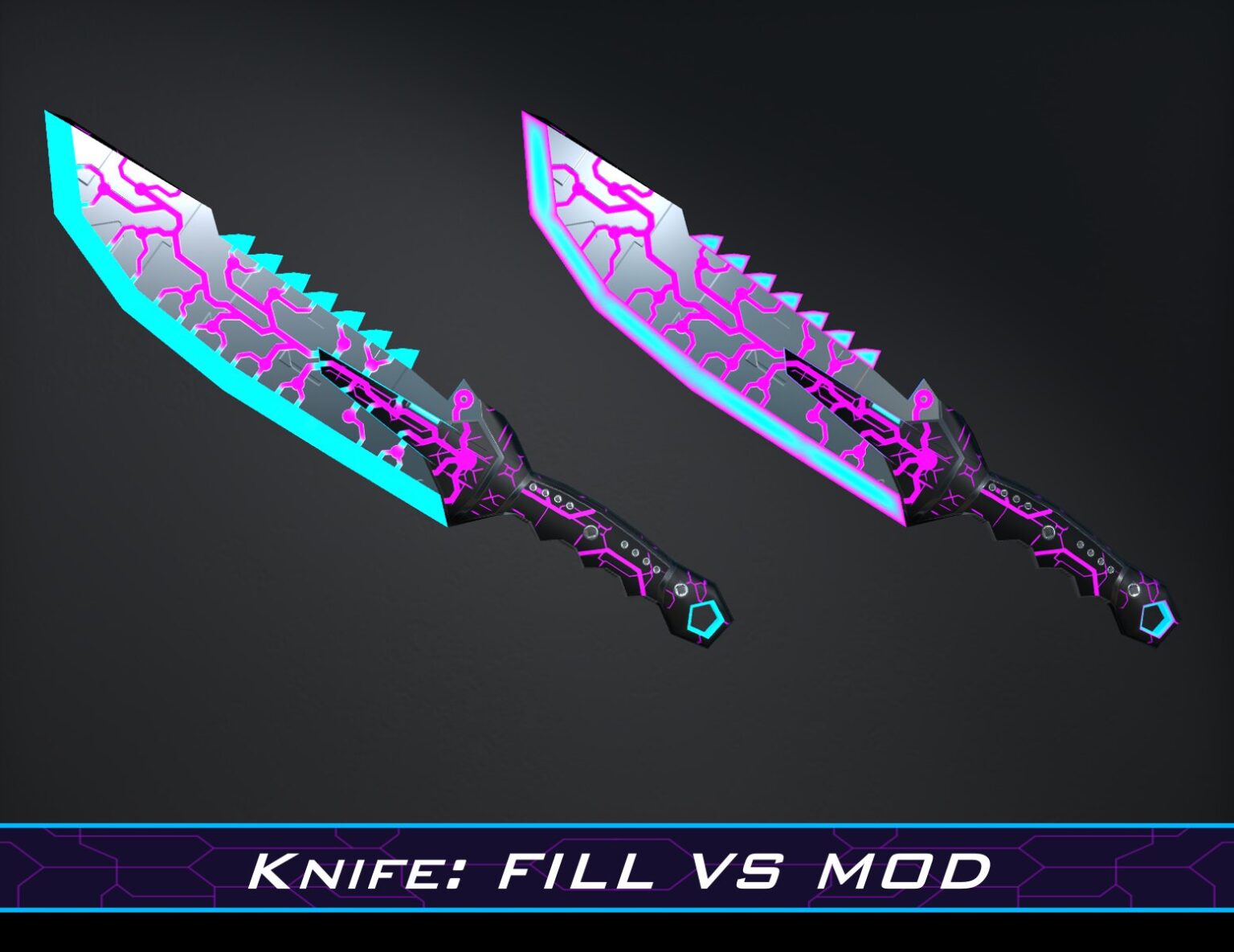 Cyberpunk Melee Weapons Pack | Yel Scrypt Fire Studio