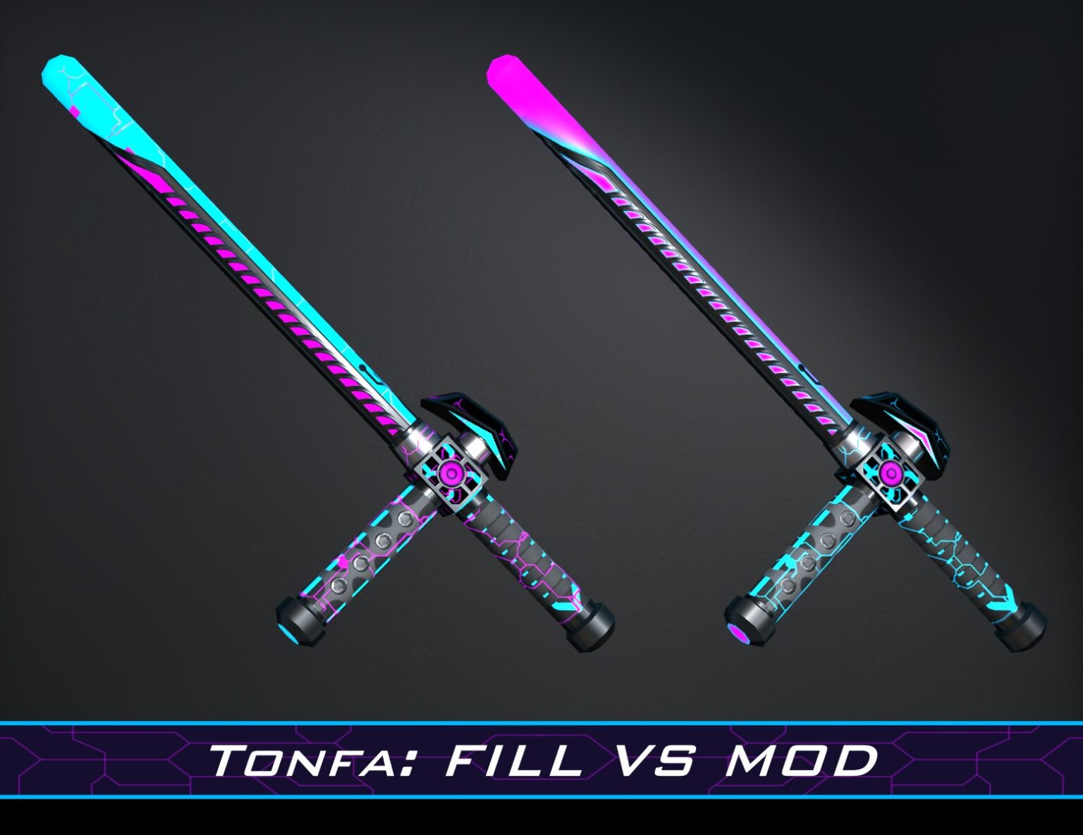 Cyberpunk Melee Weapons Pack | Yel Scrypt Fire Studio